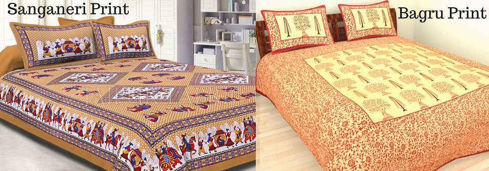 Difference between the Styles of Bagru and Sanganeri Fabrics ...