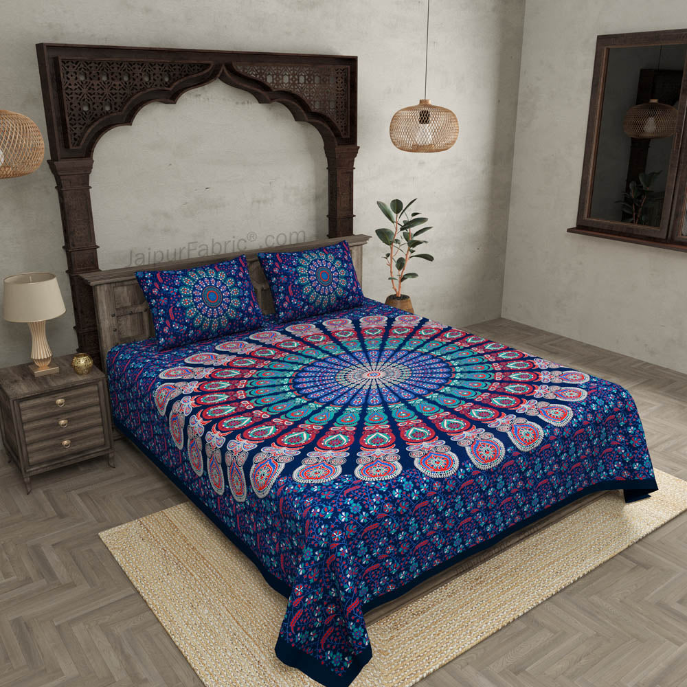 Spiritually Upgrade Your Bedroom with Mandala Bed Sheets – JaipurFabric®